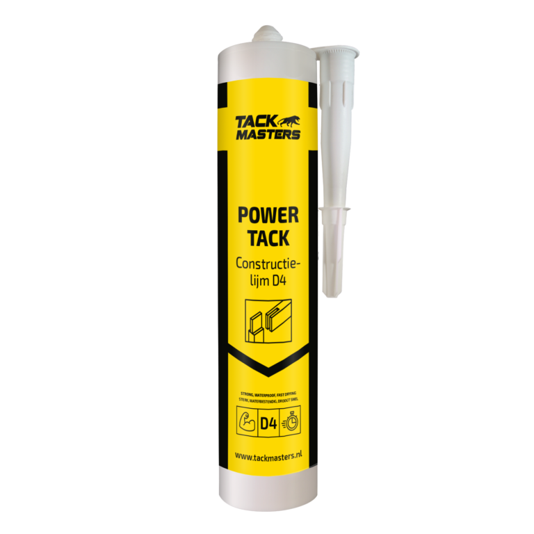 Rubber lijmen op hout, beton, metaal of kunststof met deze lijm