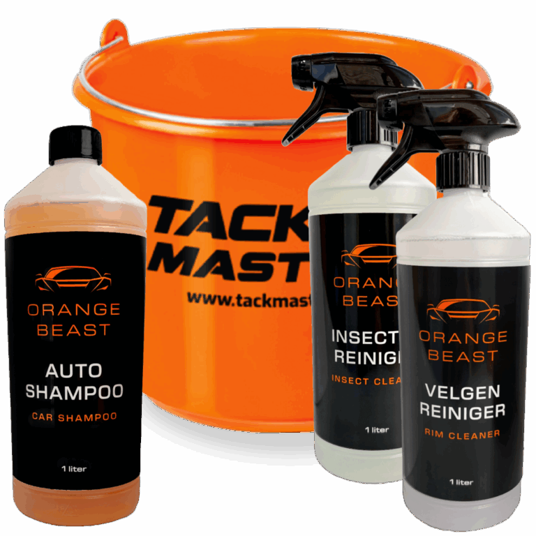 Autopoetsmiddelen kopen? Tackmasters Orange Beast producten